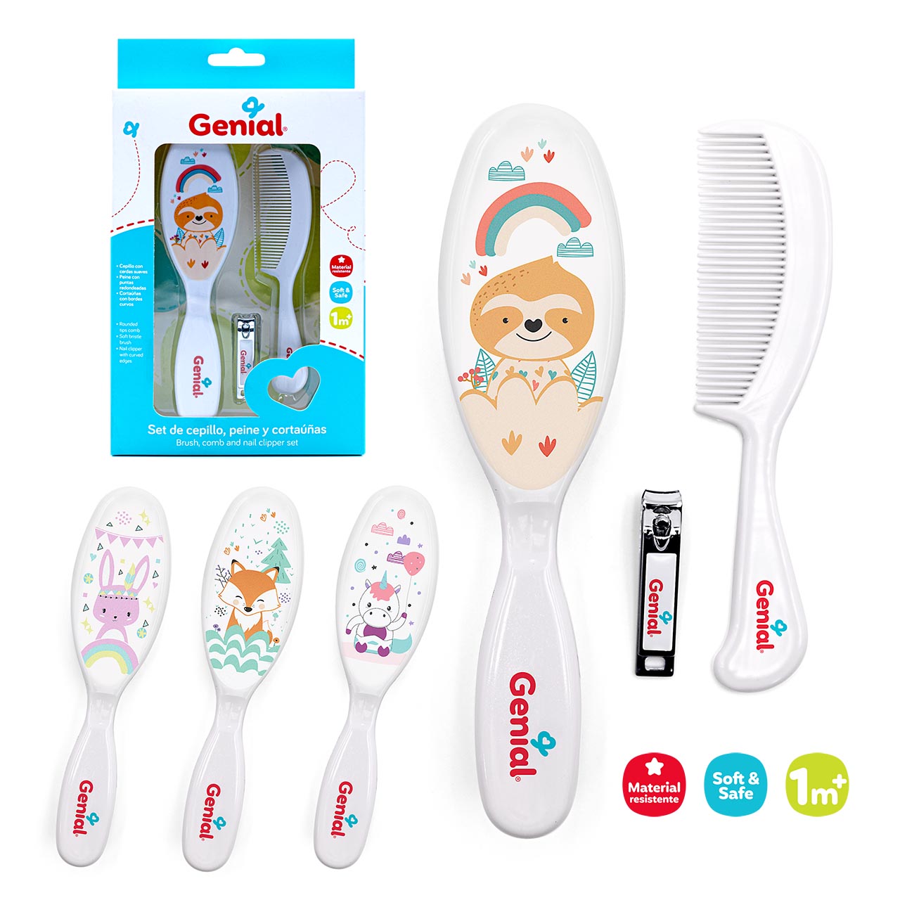 SET DE HIGIENE 3 PIEZAS GENIAL – BabyElysa